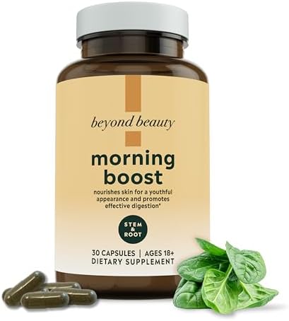 Amazon.com: Stem & Root Morning Boost Supplement & Probiotics for Women ...