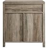Amazon.com: Walker Edison Cass Modern Farmhouse Double Barn Door Accent ...