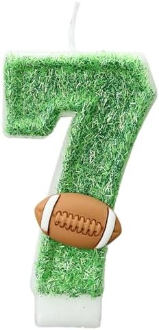 Amazon.com: Photect 11 PCS Football Birthday Candles Number 5-9 Candle ...