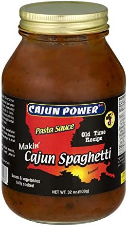 Amazon.com : Cajun Power Cajun Spaghetti Sauce 32oz : Grocery & Gourmet ...