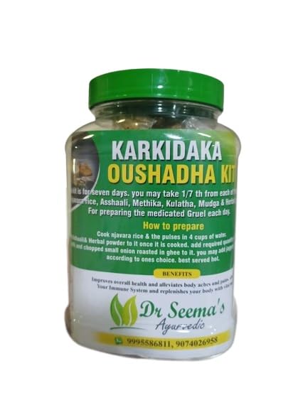 Buy Dr Seema's Ayurvedic Karkkidaka Oushada Kanji Kit- Natural Organic ...