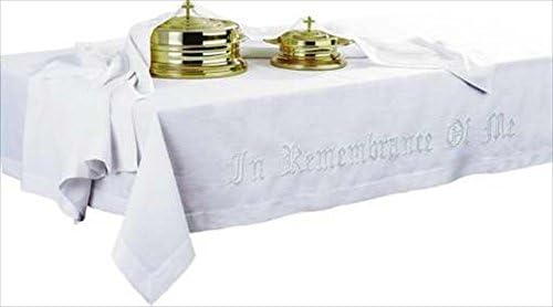 Amazon.com : Artistic Churchware Table Cover-Communion-Plain-100% Pure ...
