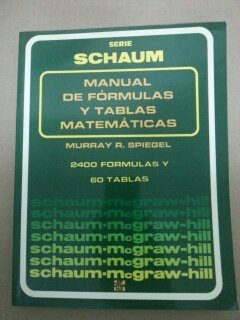 Manual de formulas y tablas matematicas : Spiegel, Murray R.: Amazon.es ...