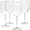 Amazon.com | Amazon Basics All-Purpose Wine Glasses, 19-Ounce, Set of 4 ...
