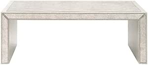 Amazon.com: Howard Elliott Rectangle Wood Coffee Table in Antiqued ...