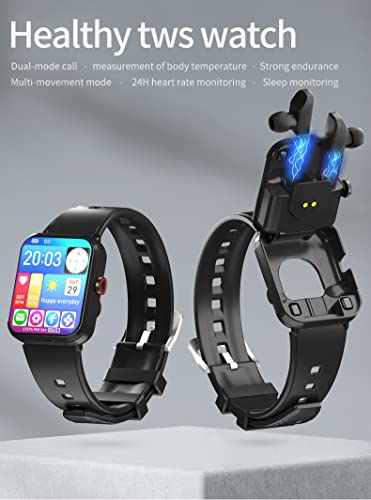 T4TEC WristPods 2-IN-1 Smart Watch with built in Ear Pods- BRITISH ...