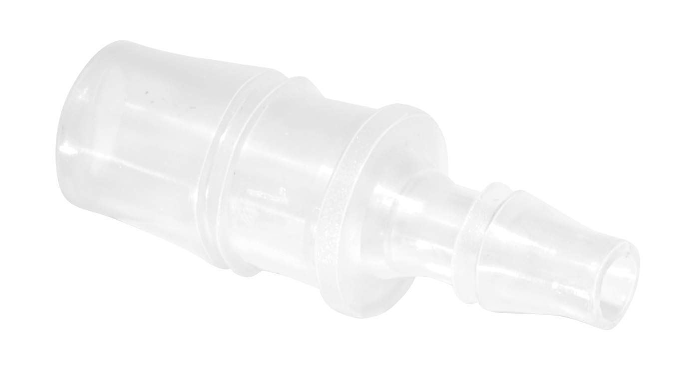 Snapklik.com : Quickun Plastic Hose Barb Reducer Fitting 5/32" To 1/2 ...