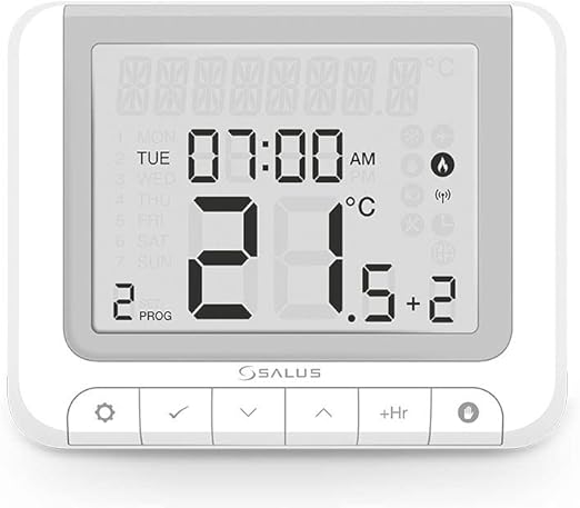 Salus RT520 Boiler Plus Compliant Programmable Room Thermostat, Wire ...