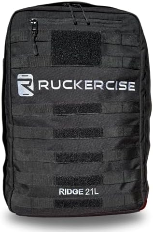 Amazon.com: Ruckercise Rucking Backpack - Ridge 21L Rucksack ...