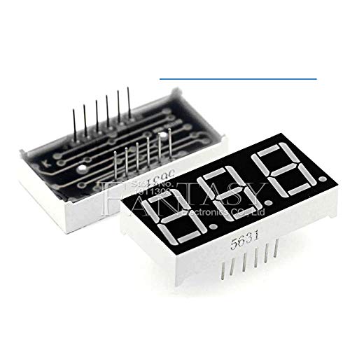 Amazon.com: 5pcs Digital Tube Segment Common Anode Red 3 Bit Digital ...