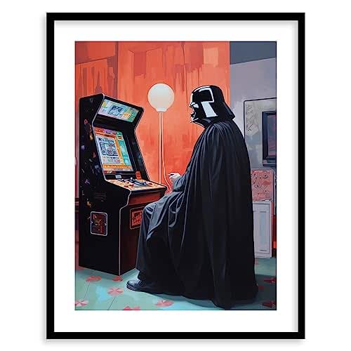 Amazon.com: Star Wars Arcade Art Prints - Premium Giclee Fine Art Print ...