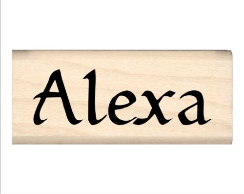 Alexa Name Design In Cursive