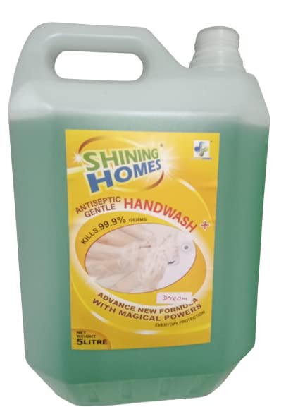 Buy SHINING HOMES ANTISEPTIC GENTLE HANDWASH - 5 Litre (DREAM) Online at Low Prices in India ...