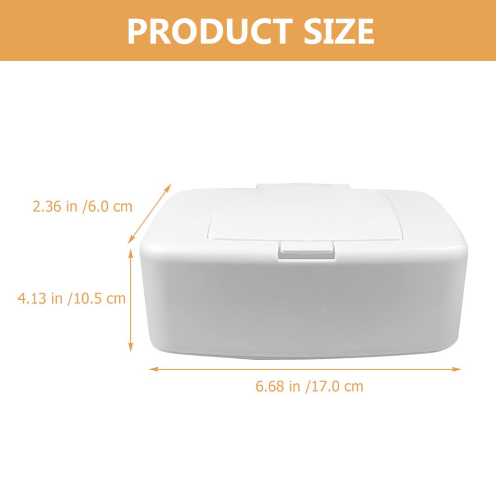 Refillable Wipes Container QBXMY7 2Pcs Diaper Wipes Dispenser ...