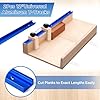 26Pcs Table Saw Crosscut Sled Kit, Table Saw Sled Set with 2 Aluminum T ...