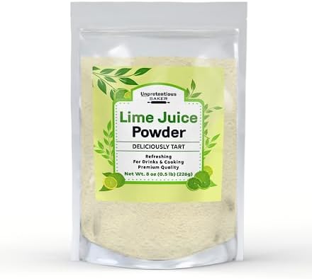 Amazon.com : Unpretentious Lime Juice Powder, 8 oz, Light Lime Flavor ...