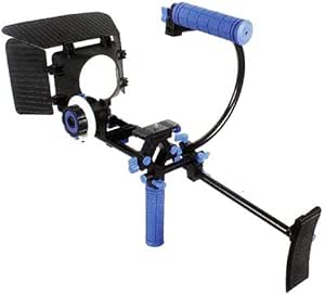 Amazon.com : CowboyStudio Camcorder DSLR Shoulder Mount Rig Support 1 ...