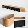 Kazai. Wall-Mounted Coat Rack 'Toke' | Modern Design Coat Rack with ...