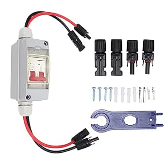 2P DC 500V 32A Solar Disconnect Switch, Miniature Circuit Breaker with ...