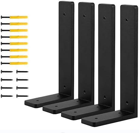 Amazon.com: 24 INCH x 14.2 INCH Shelf Brackets,L Shelf Brackets ...