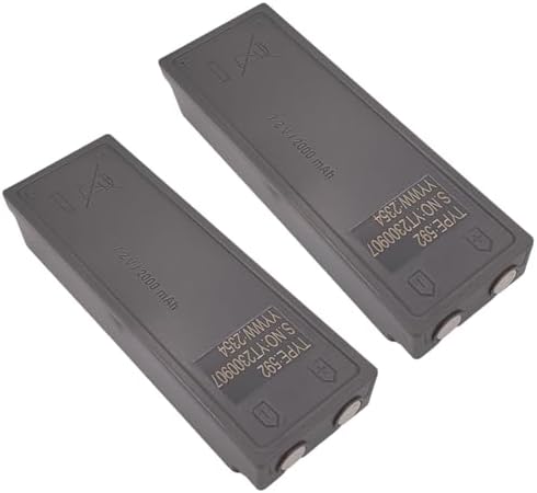 (2 Pcs/Set) Scanreco 592 7.2V 2000mAh RSC7220 13445 Ni-MH Battery ...