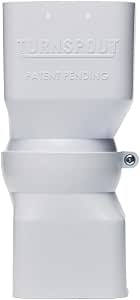 TurnSpout Directional Downspout Connector White, Downspouts - Amazon Canada
