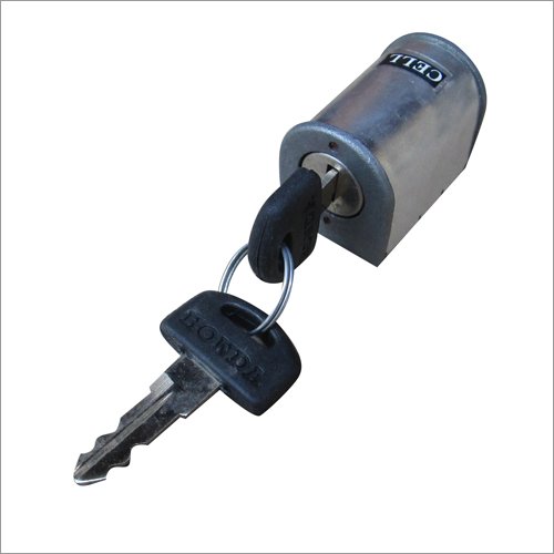 CELL 2 Wheelers Metal Handle Lock, Standard Size, Multicolor : Amazon ...