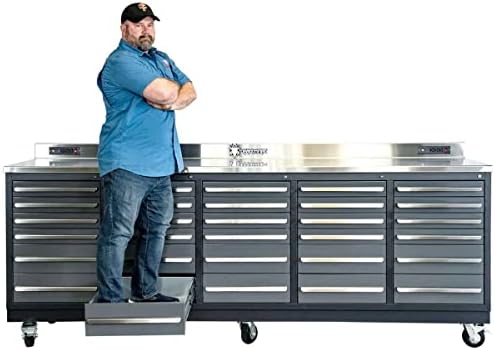 Amazon.com: Dragonfire Tools 30 Drawer Midnight Pro Series 9FT 4 1/4 ...