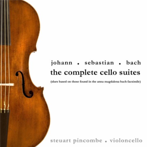 Amazon.com: Bach: Complete Suites for Solo Cello : Steuart Pincombe ...