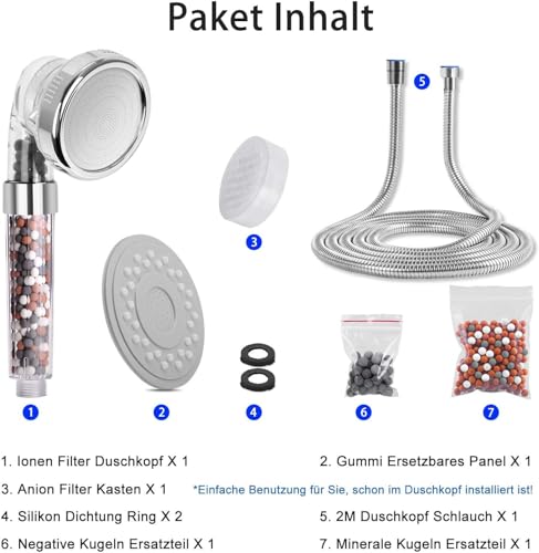 Duschbrause mit Perlen – Die 15 besten Produkte im Vergleich ...