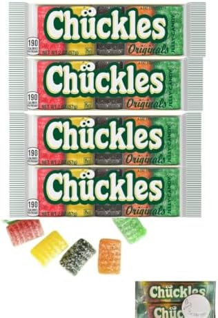 Amazon.com : Wonka Chuckles Original, Jelly Sugar-Coated Candies, Fruit ...