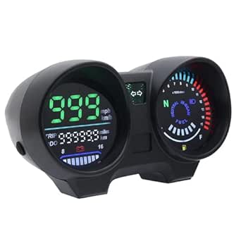 Motorbike Instrument assembly Speedometer Digital Dashboard Motorcycle ...