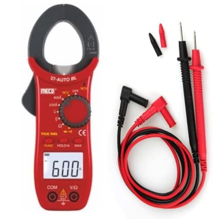 MECO 27-Auto BL 3½ Digit 2000 Count 600A AC TRMS Autoranging Digital ...