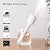 Amazon.com: Mini Portable Humidifiers, Max 14Hrs Travel Personal ...