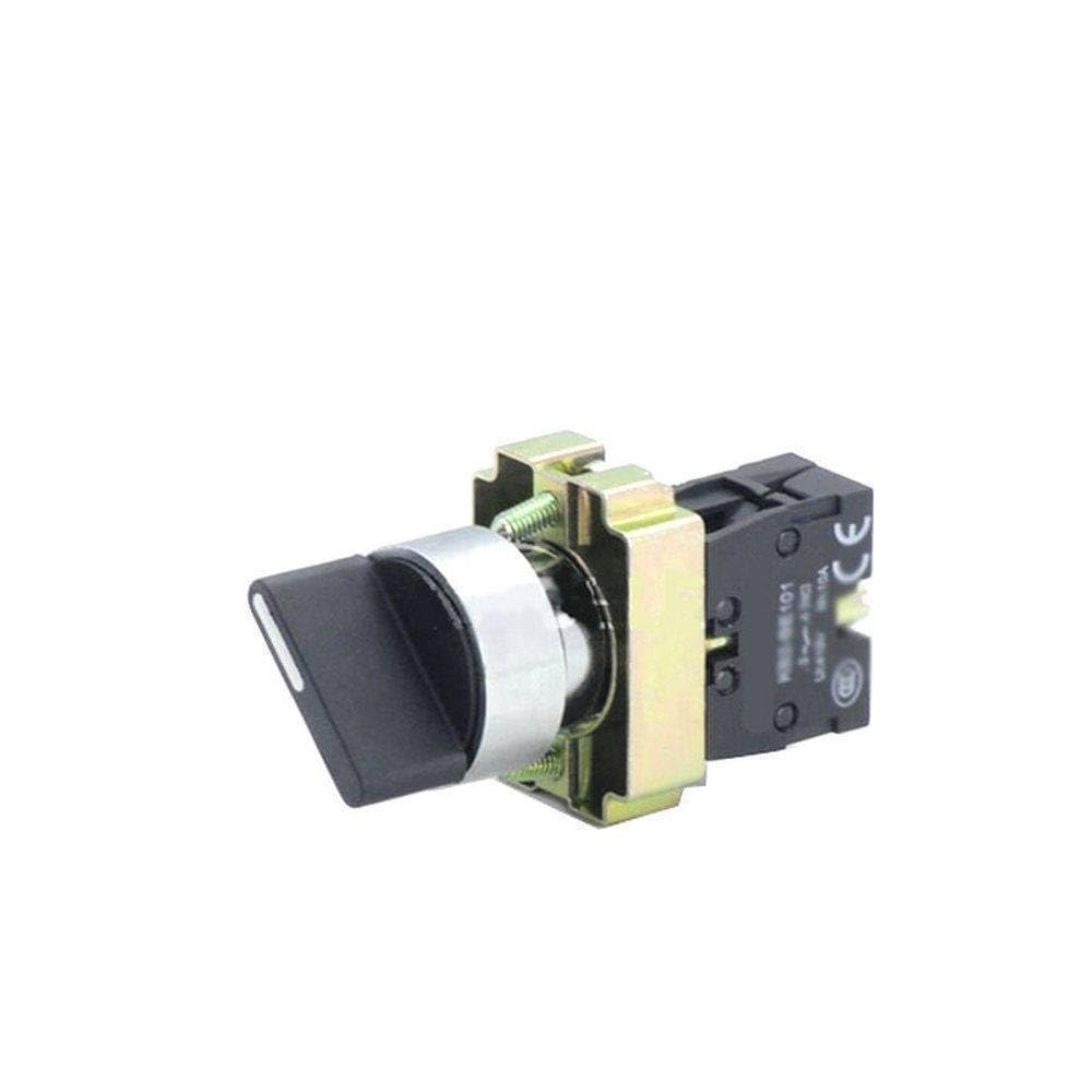 pressure switch XB2-BD53 N/O+N/O rotary switch 3 position spring return ...