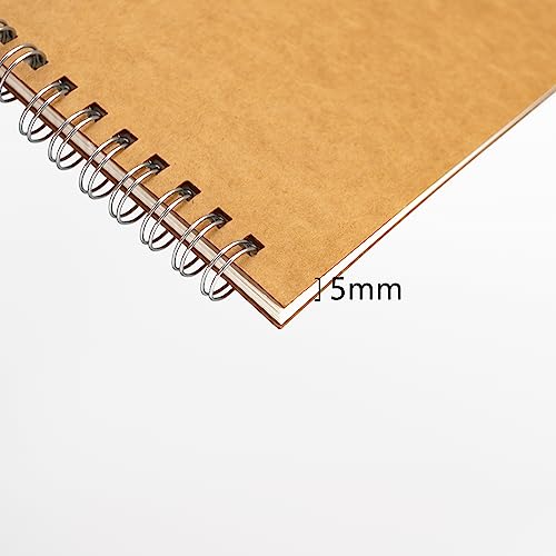 Snapklik.com : DSTELIN 10 Inch X 7.5 Inch, 100GSM, Blank Spiral ...