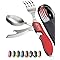 Amazon.com: Orblue 4-in-1 Camping Eating Utensils, 2-Pack - Portable ...