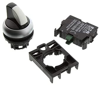 EATON MOELLER - M22-WKV/K10 - Rotary Switch, 2 Position, 1 Pole, 4 A, 230 V, RMQ-Titan M22 ...