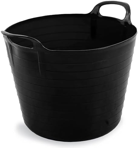 Neat Plastics 42L Flexi Tubs 1 Pack - Versatile Large Garden Tubs with ...