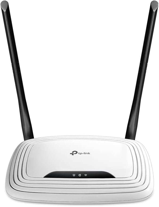 TP-Link N300 WiFi Router (TL-WR841N) - 2 x 5dBi High Power Antennas ...