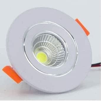 Downlight Spotlight COB 3000K/6000K White Spotlights, 3W/5W Embedded ...