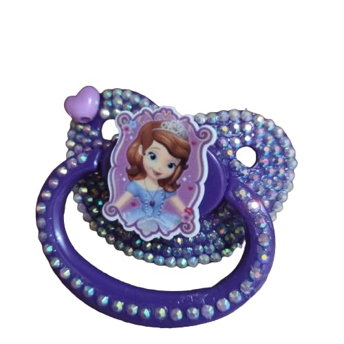 Amazon.com: Littlespace Novelty Princess Pacifier with Rhinestones for ...