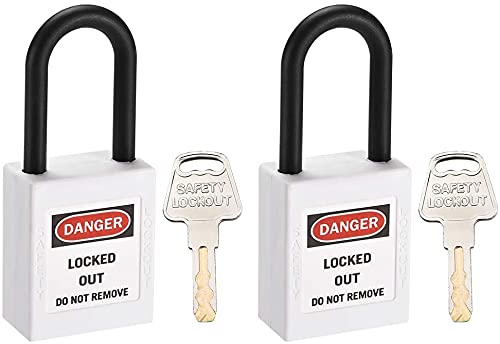 Buy Juvielich Lockout Tagout Locks 6mm Safety Padlock Loto Locks Keyed ...