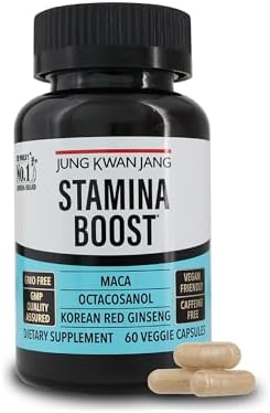 Amazon.com: JungKwanJang Men's Stamina Boost with Korean Red Ginseng ...