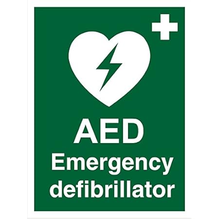 This building is equipped with an AED automated external defibrillator ...