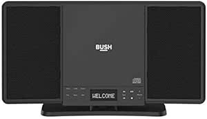 Bush Flat CD Bluetooth Micro System - Black : Amazon.com.au: Electronics
