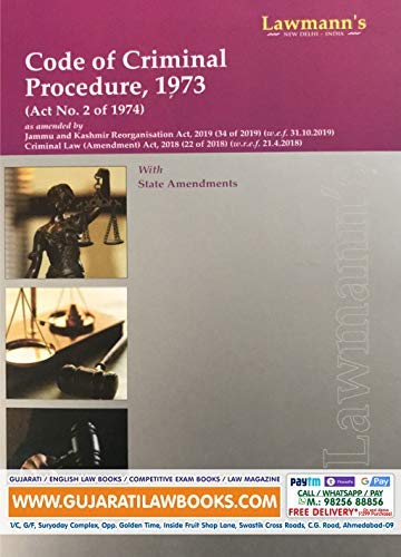 Buy Lawmann's Code of Criminal Procedure, 1973 - Bare Act 2021 Edition ...