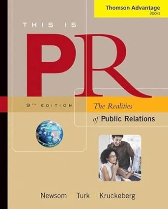 Amazon.com: This is PR: The Realities of Public Relations (Thomson ...
