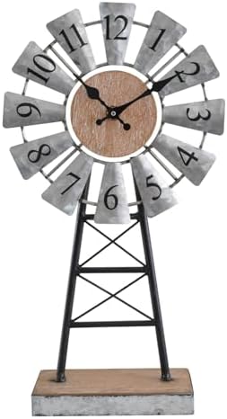 Amazon.com: YOUKI Retro Steampunk Style Robot Table Clock,Industrial ...