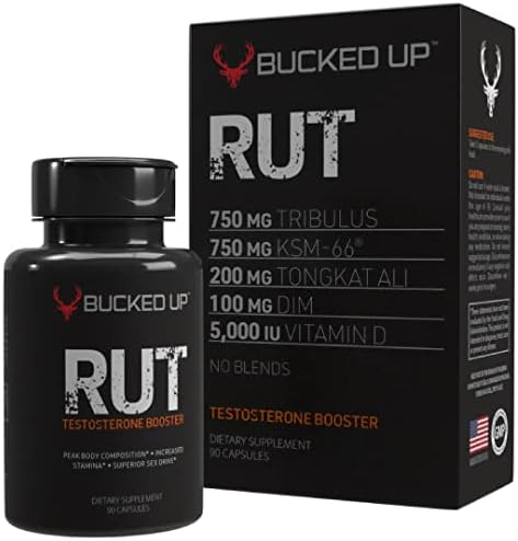 Amazon.com: Bucked Up RUT - Testo Booster - Best All-Natural Test ...